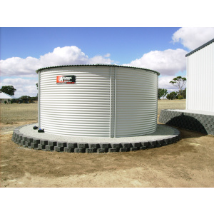 40,000 Liter Round Water Tank | Get Tanked Water Tanks