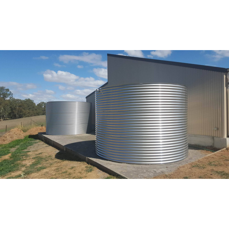 Round Stainless Steel - Build Your Own | Get Tanked Water Tanks
