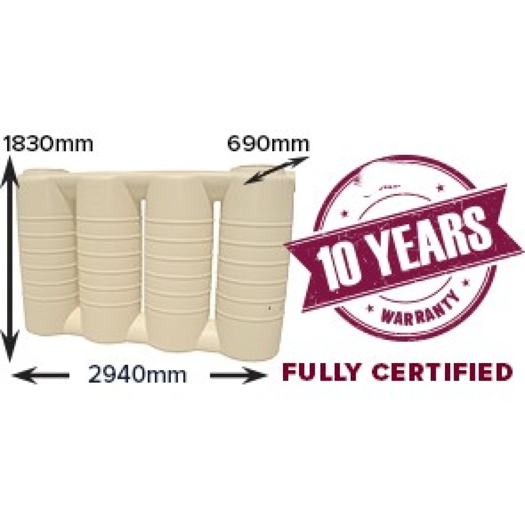2500 Litre Water Tank | Get Tanked Water Tanks